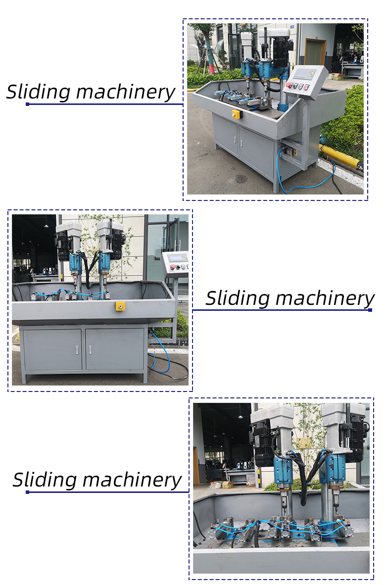Slide Table Drilling Tapping Machine With Multi Spindle Head