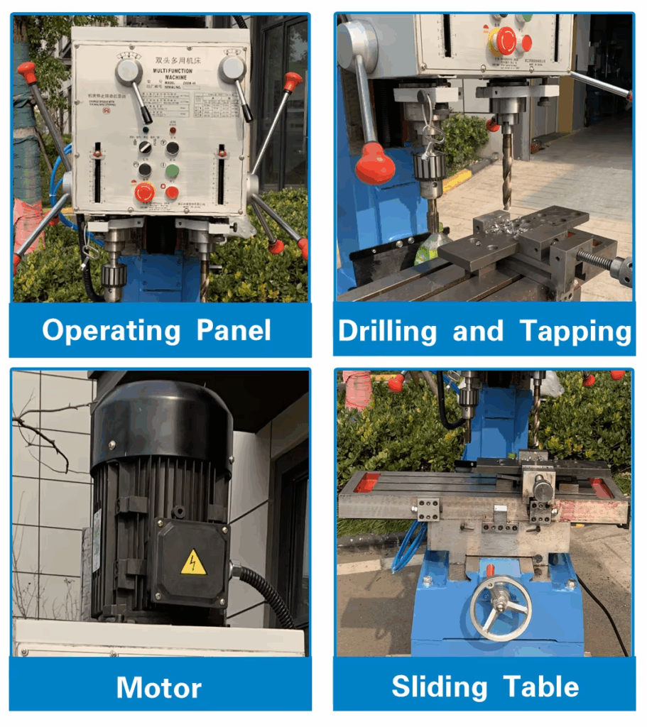 Boost Productivity with Automatic Dual Spindle Drill Tap Machine ...